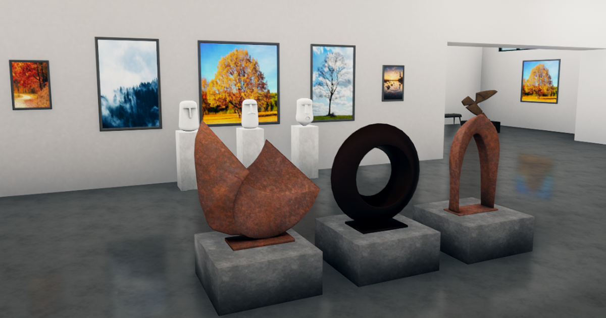 Art gallery Vol.3 - exhibition hall | 3D Environments | Unity Asset Store