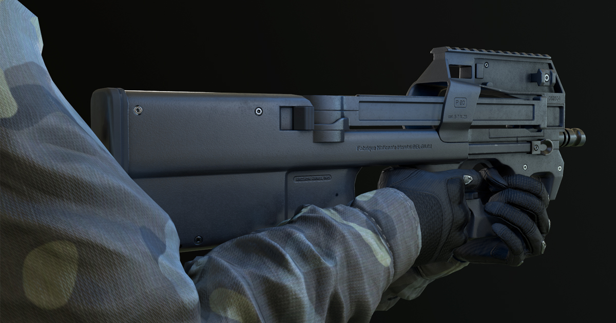 P90 Animated FPS - Modern Weapons | 3D Weapons | Unity Asset Store