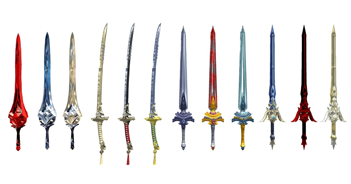 Stylized Weapon Sword Pack 3D | 3D 무기 | Unity Asset Store