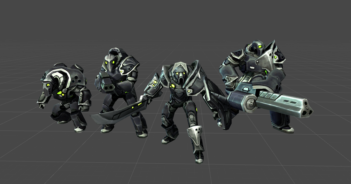 Battle Droids pack | Characters | Unity Asset Store