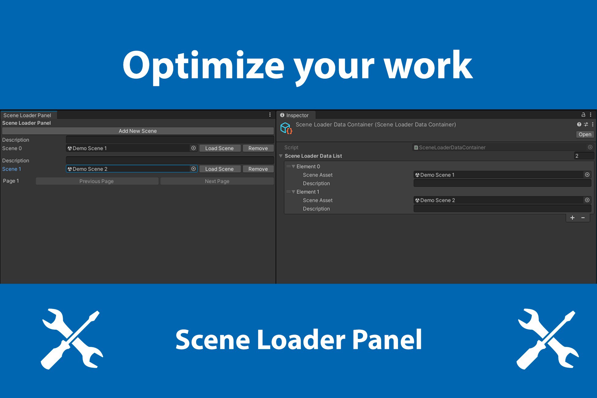 Scene Loader Tool | Utilities Tools | Unity Asset Store