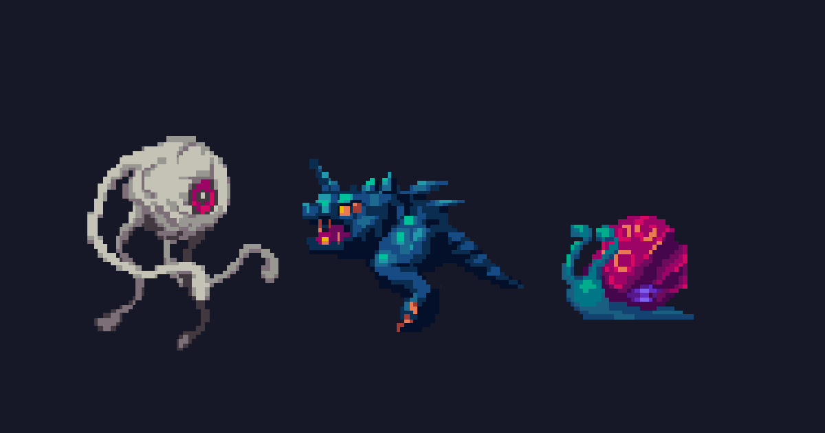 Warped Enemies Pack 2 | 2D Characters | Unity Asset Store