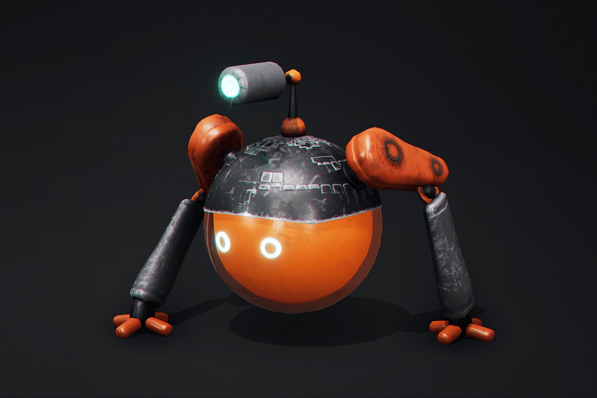 Robot Lantern / Scanner | 3D 机器人 | Unity Asset Store