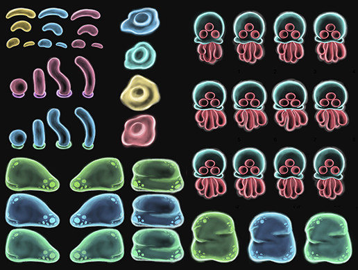 Glowing Underwater World | 2D Textures & Materials | Unity Asset Store