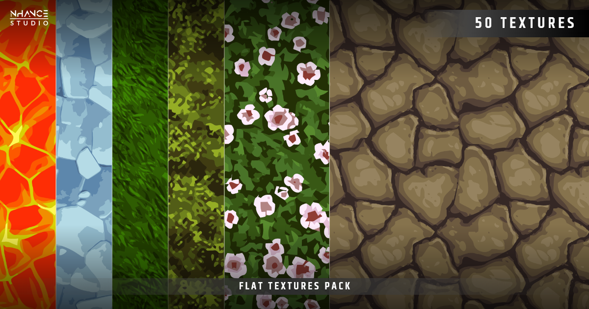 Lowpoly Textures Pack | 2D Textures & Materials | Unity Asset Store