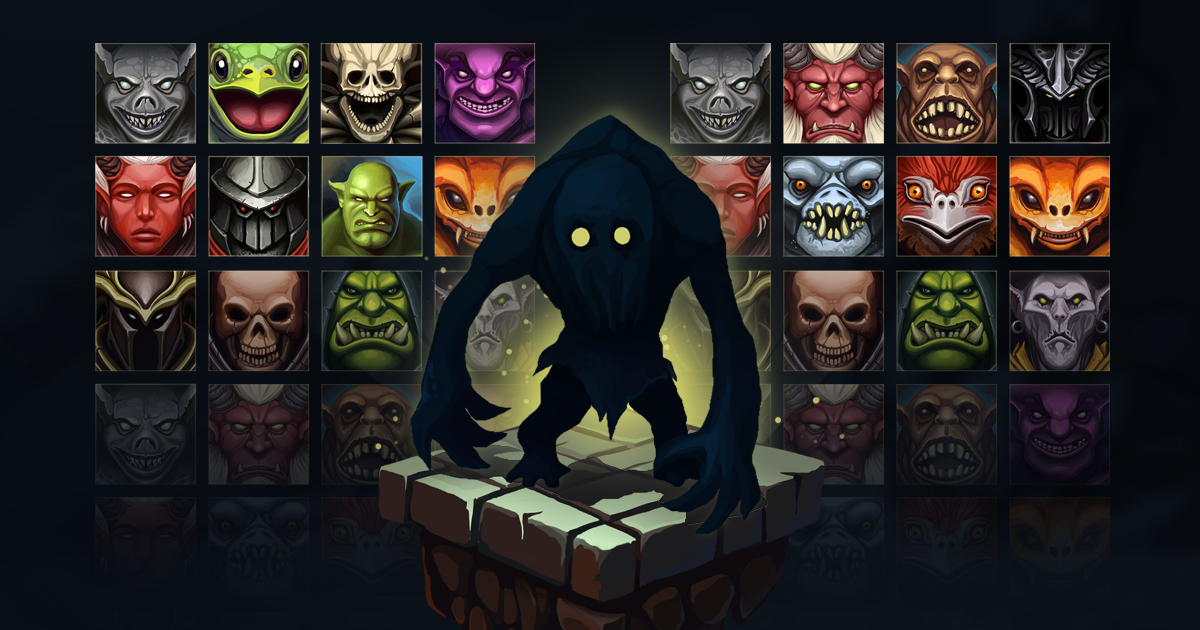 Monsters Avatar Icons | 2D Icons | Unity Asset Store
