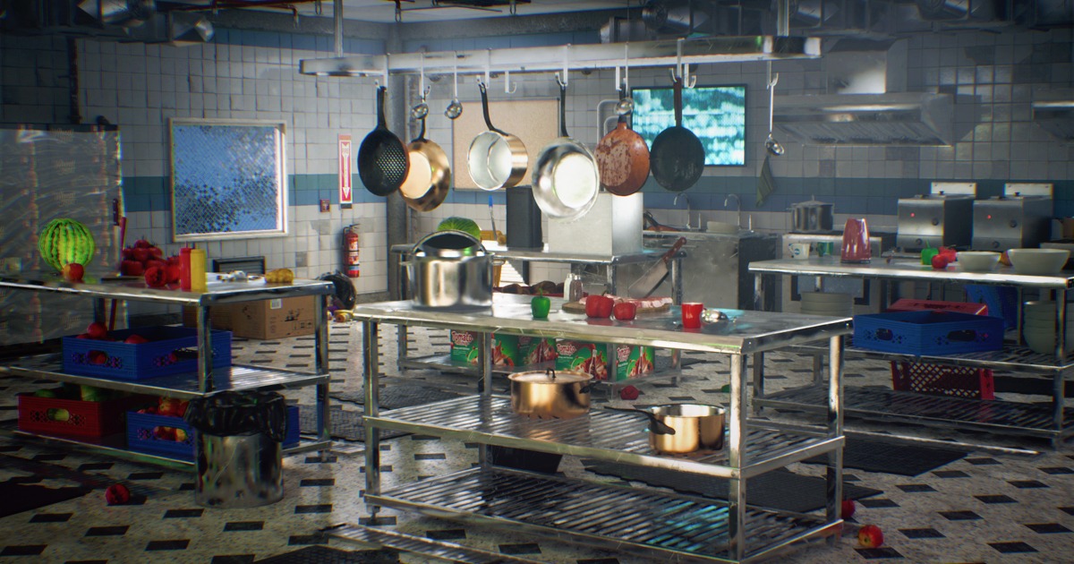 Kitchen MODULAR | 3D Environments | Unity Asset Store