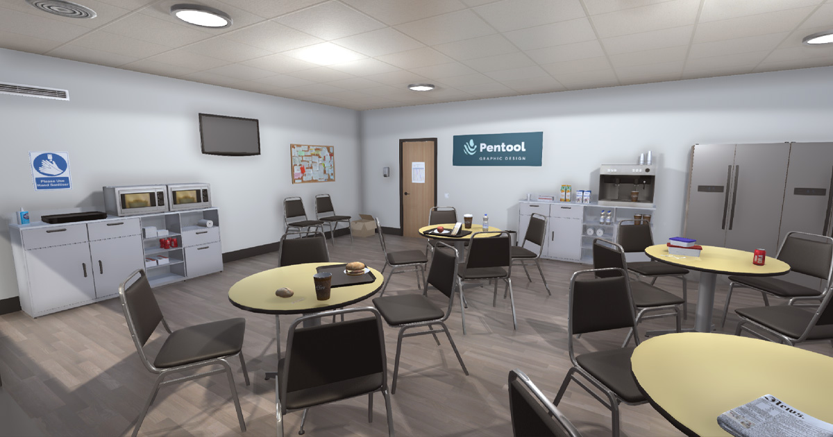 Break Room | 3D Interior | Unity Asset Store