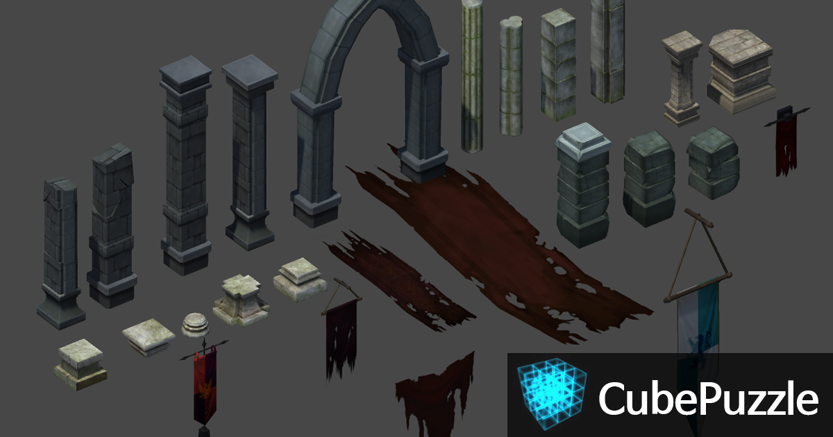 Pillar_carpet | 3D Props | Unity Asset Store