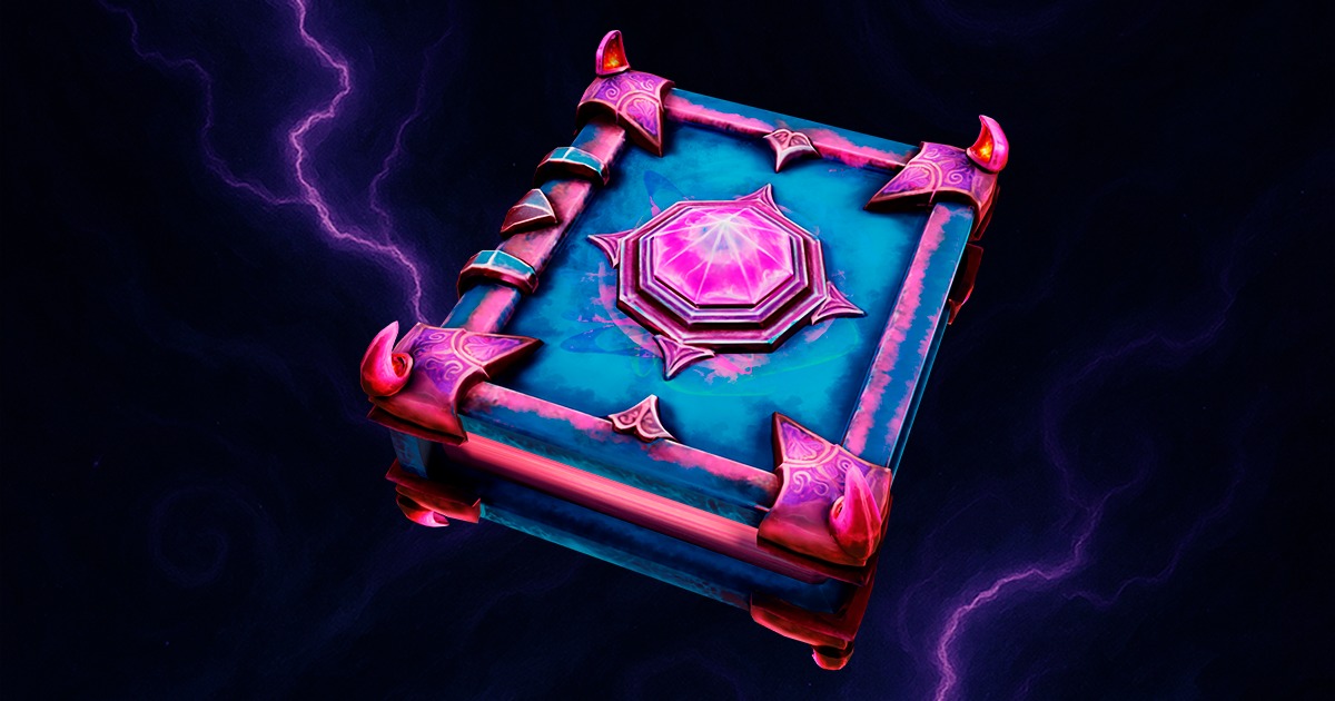 Stylized Magic Arcane Book – Game Ready Fantasy Spellbook (Rigged ...