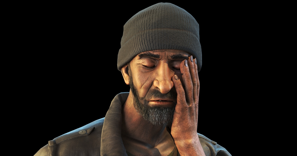 Homeless Person Vincent | 3D Characters | Unity Asset Store