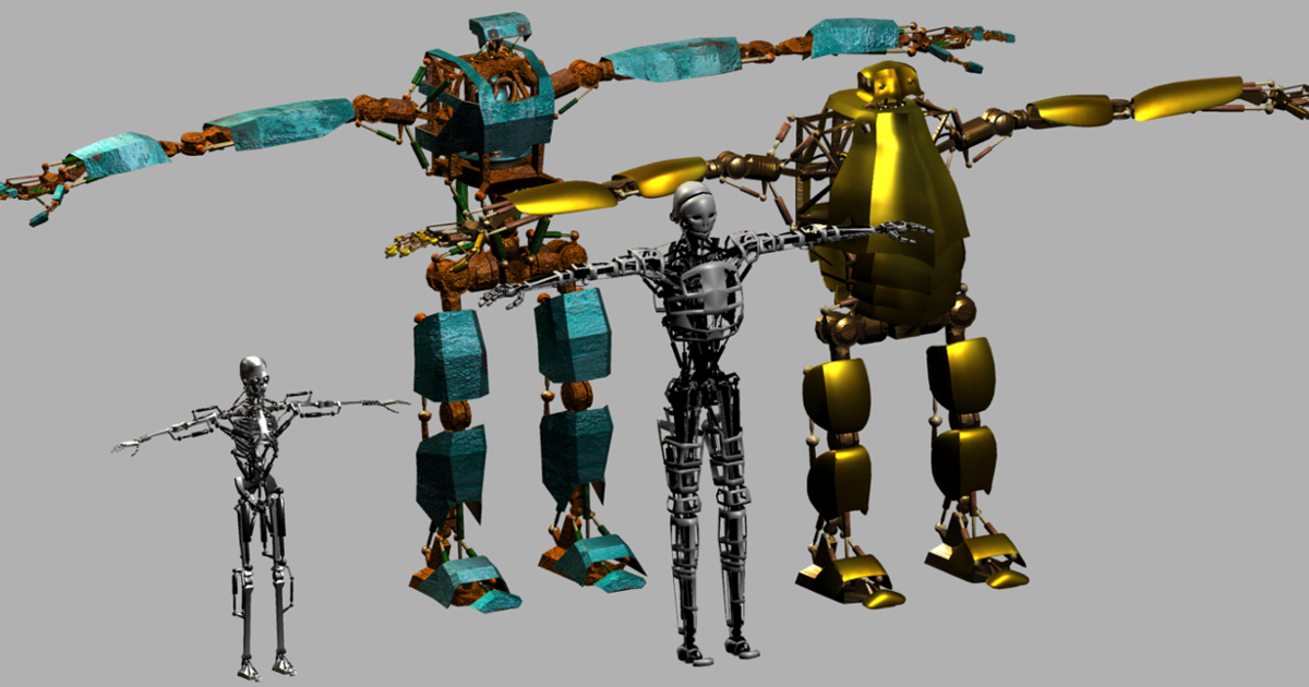 Humanoid Robots | 3D Robots | Unity Asset Store