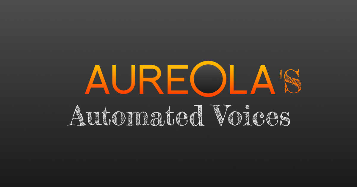 Automated Voices | Audio | Unity Asset Store