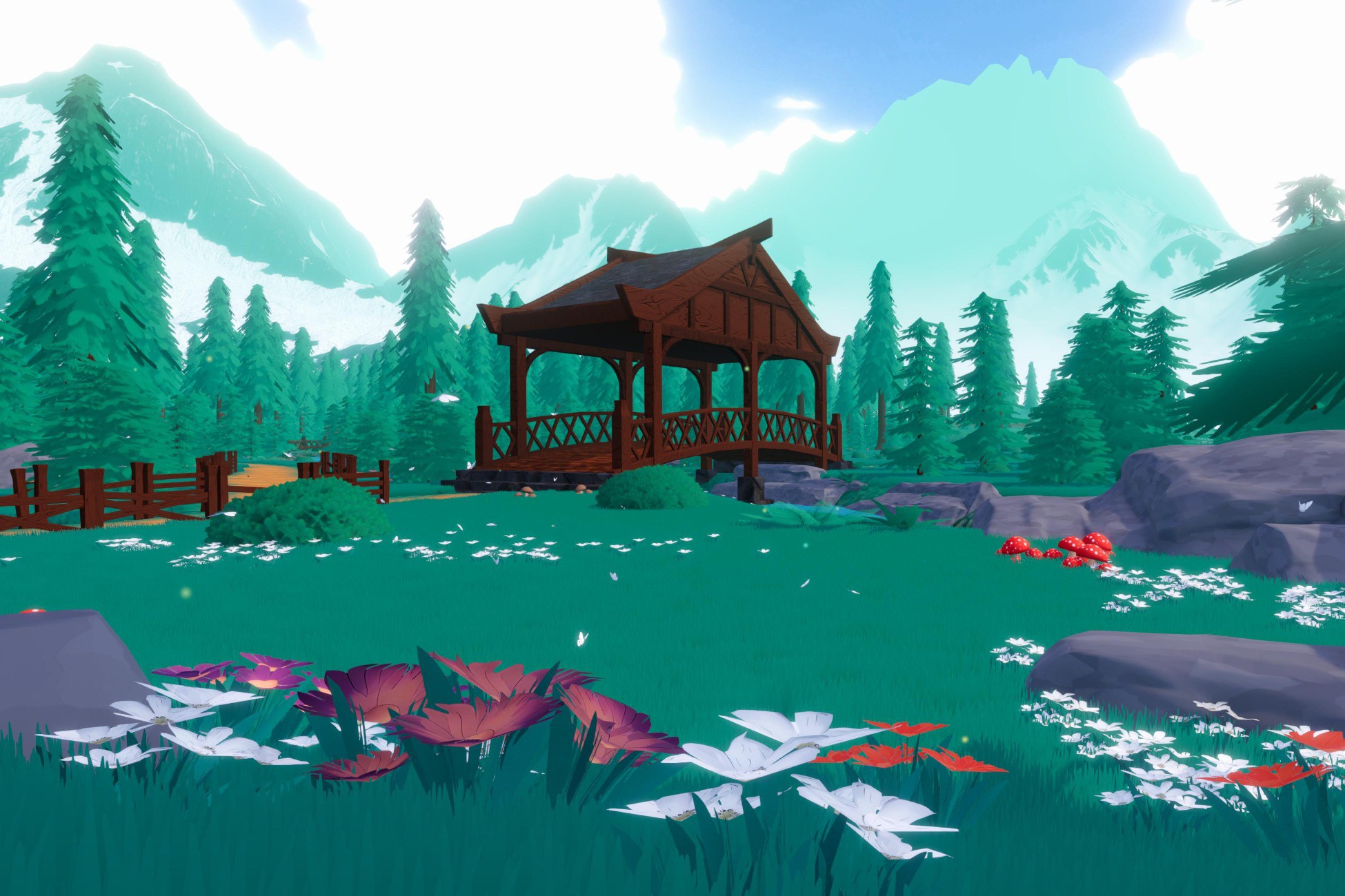 [K] Stylized Spruce Forest Environment | 3D Environments | Unity Asset ...