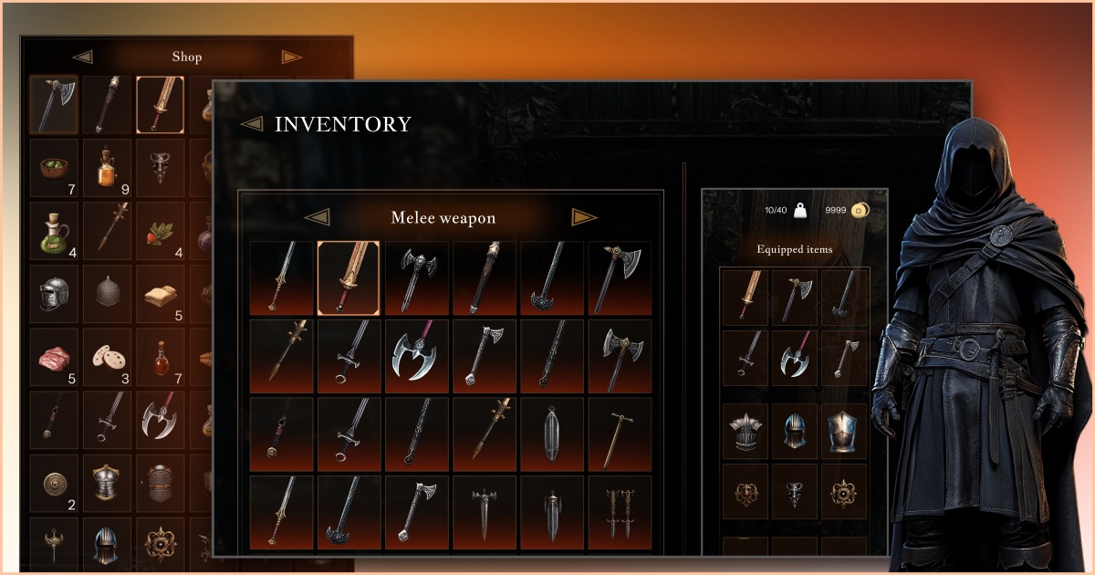 Fs Inventory System Equipment Shop Crafting Game Toolkits Unity Asset Store