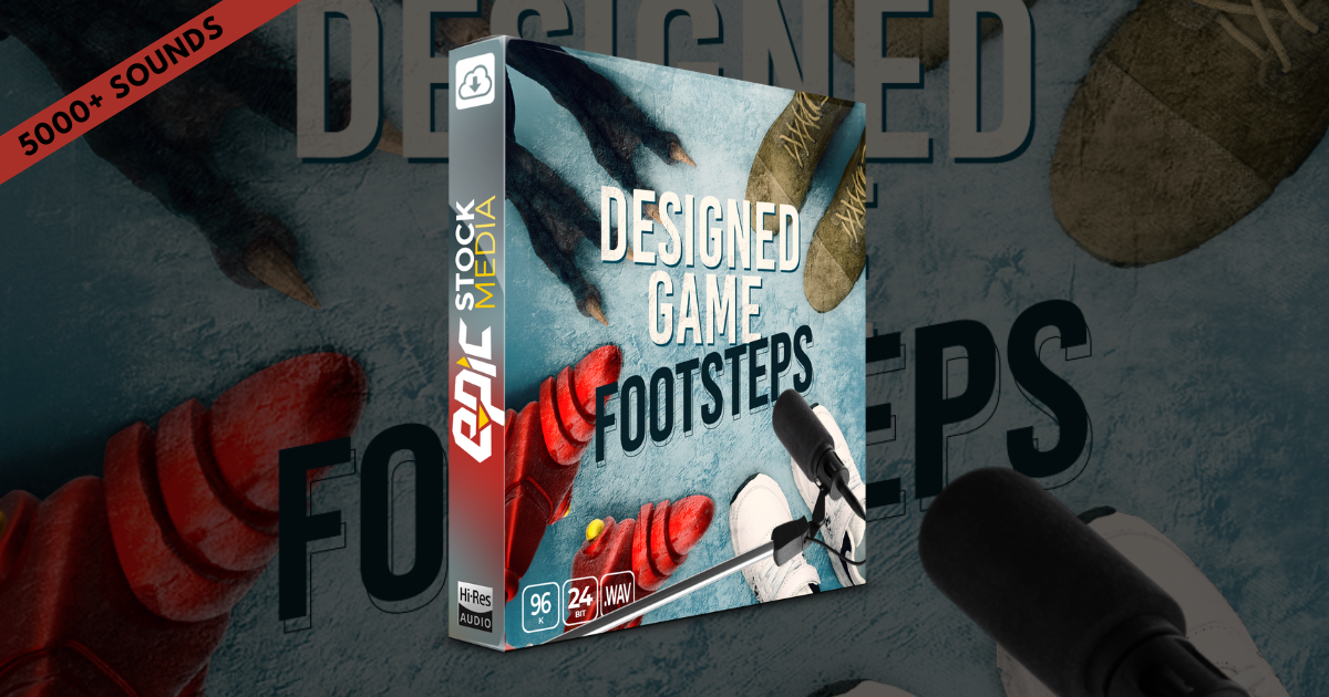 Designed Game Footsteps | Foley Sound FX | Unity Asset Store