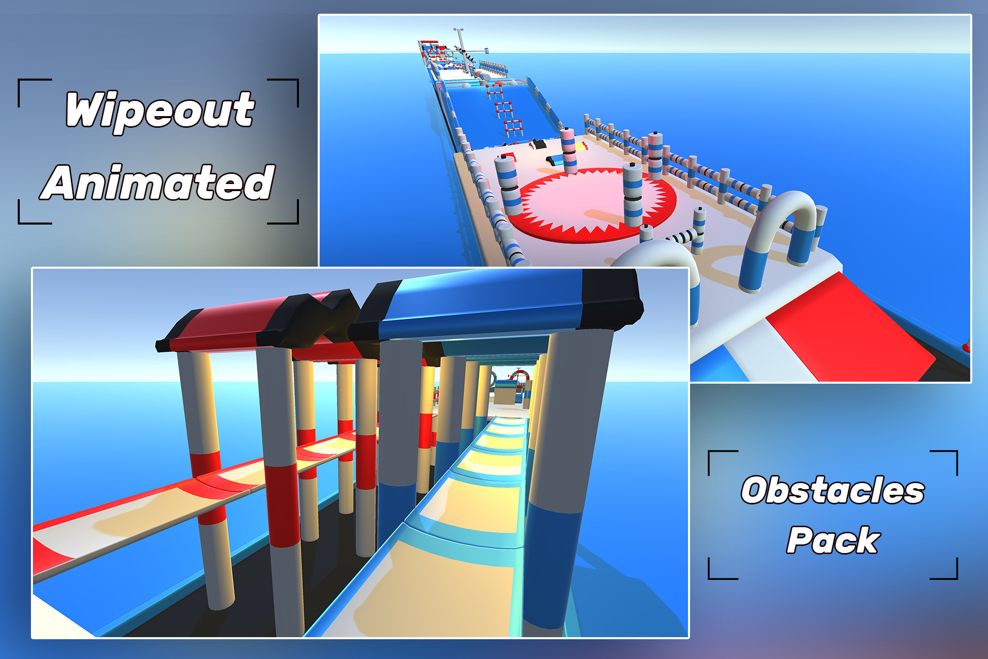 Wipeout Animated Obstacles Pack | 3D Environments | Unity Asset Store