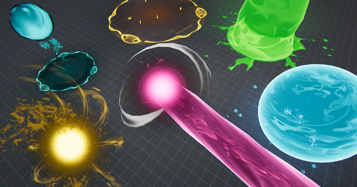 Slime VFX Starter Kit | Spells | Unity Asset Store