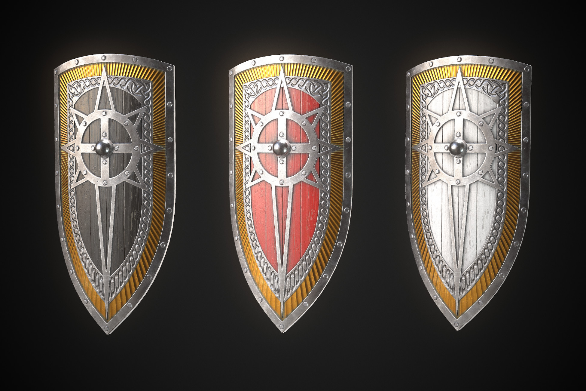 Knight Shield 06 | 3D Weapons | Unity Asset Store
