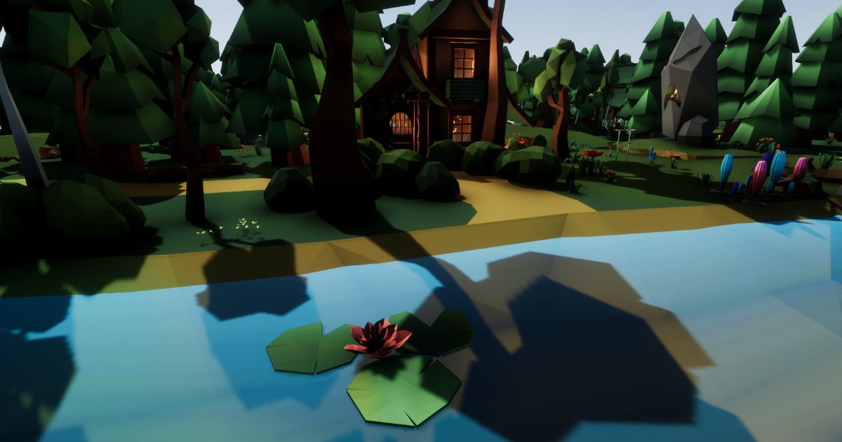 Once upon a time: Witch Hut | 3D Fantasy | Unity Asset Store