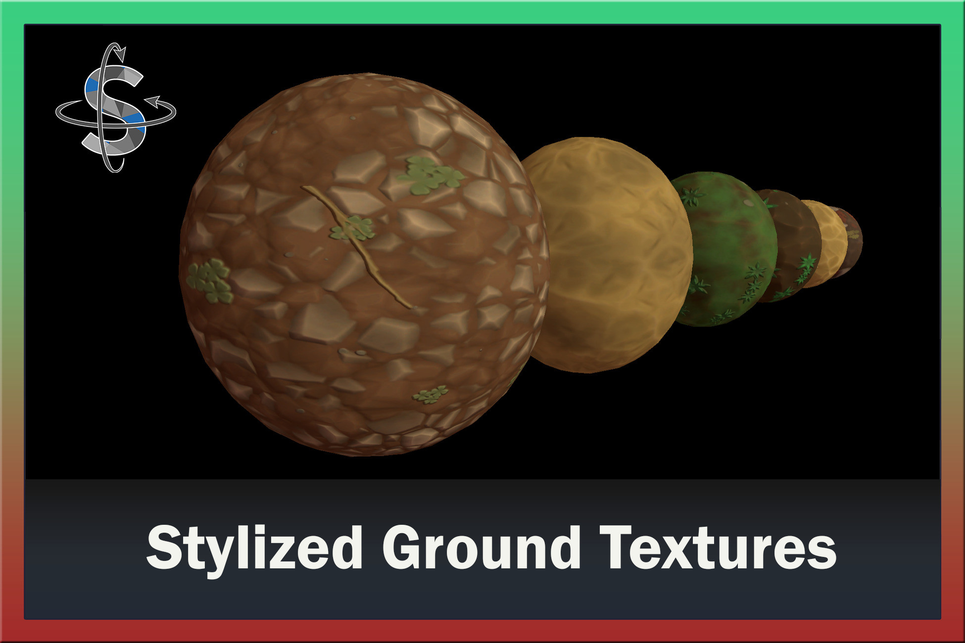 Stylized Ground Textures Pack01 | 2D Nature | Unity Asset Store