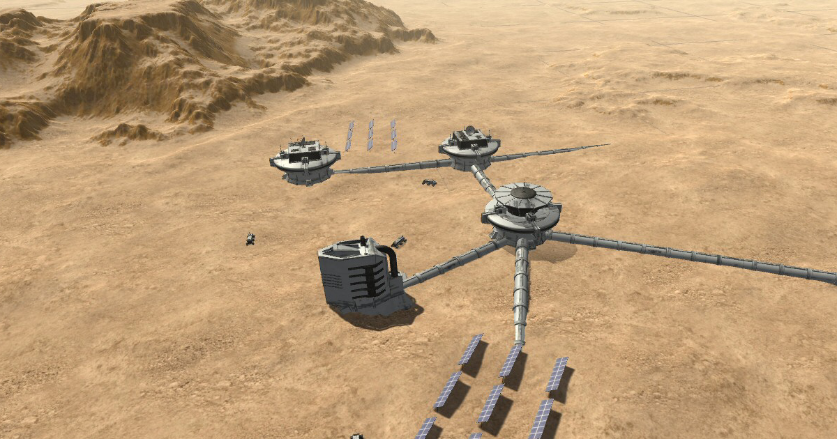 Mars Base | 3D Sci-Fi | Unity Asset Store