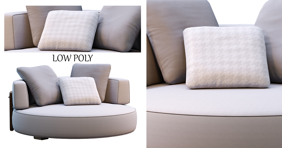 Sofa_10 | 3D Furniture | Unity Asset Store