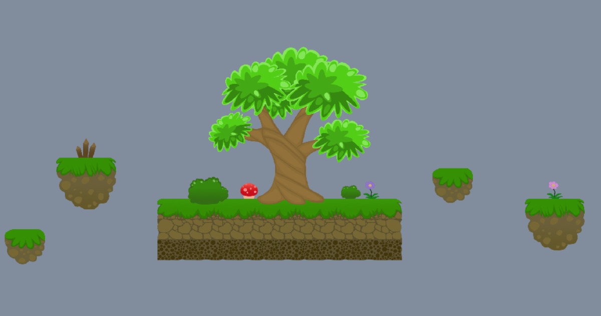 2D Platformer - Lovely Forest | 2D Environments | Unity Asset Store