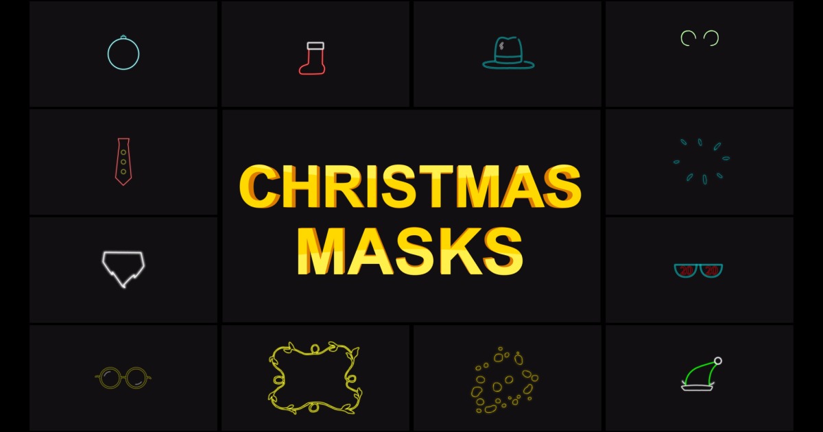 Christmas Masks | VFX | Unity Asset Store