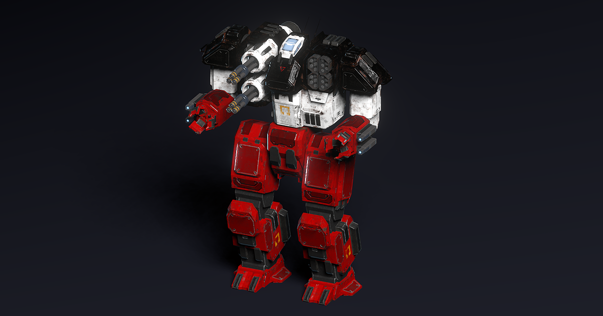 Heavy Mech Hellfire | 3D Robots | Unity Asset Store