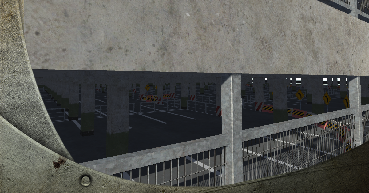 Parking Garage Racing Track | 3D Environments | Unity Asset Store