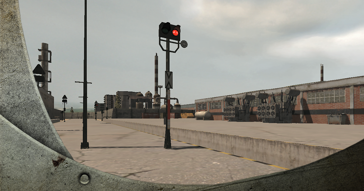 Industrial train station / train yard | 3D Industrial | Unity Asset Store