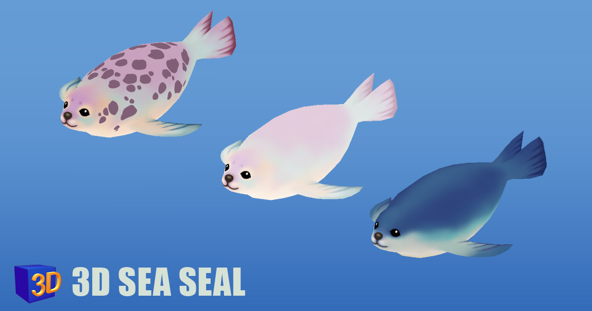 3D Sea Seal | 3D Animals | Unity Asset Store