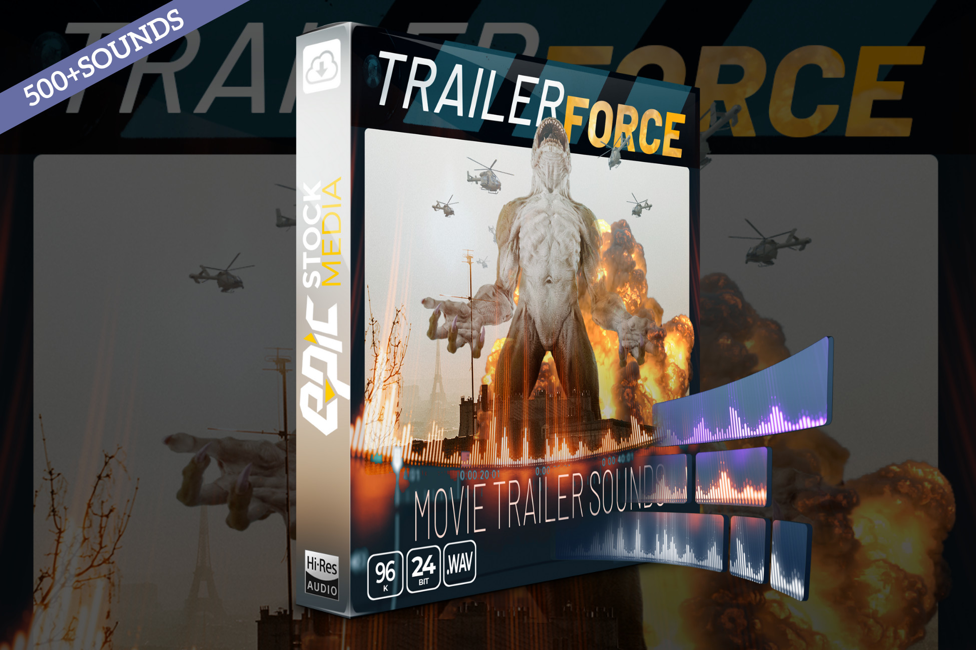 Trailer Force - Cinematic Sound Effects Tool Kit | Audio Music | Unity ...