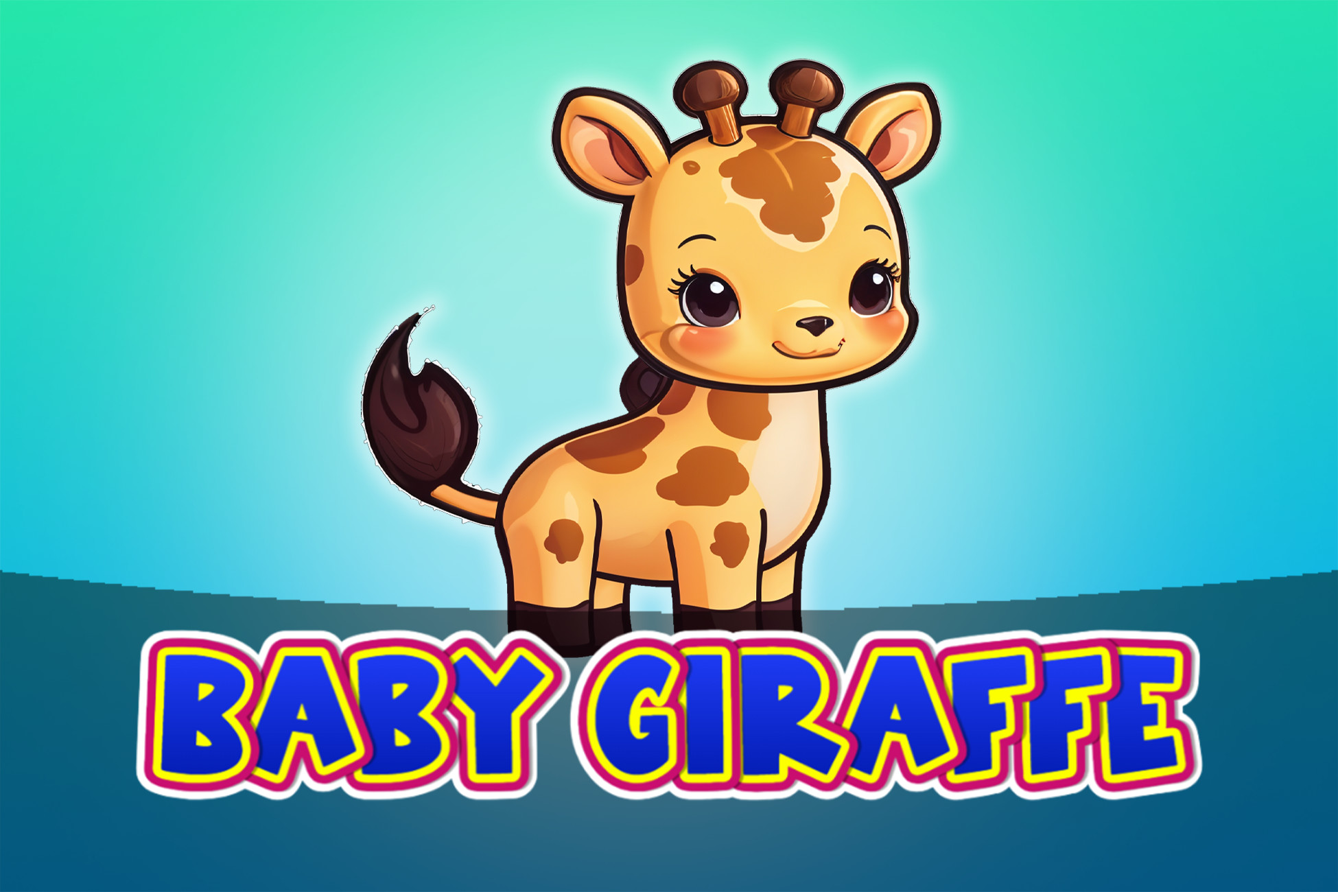 Baby Giraffe 2D Animated Character (Spriter) | 2D Characters | Unity ...
