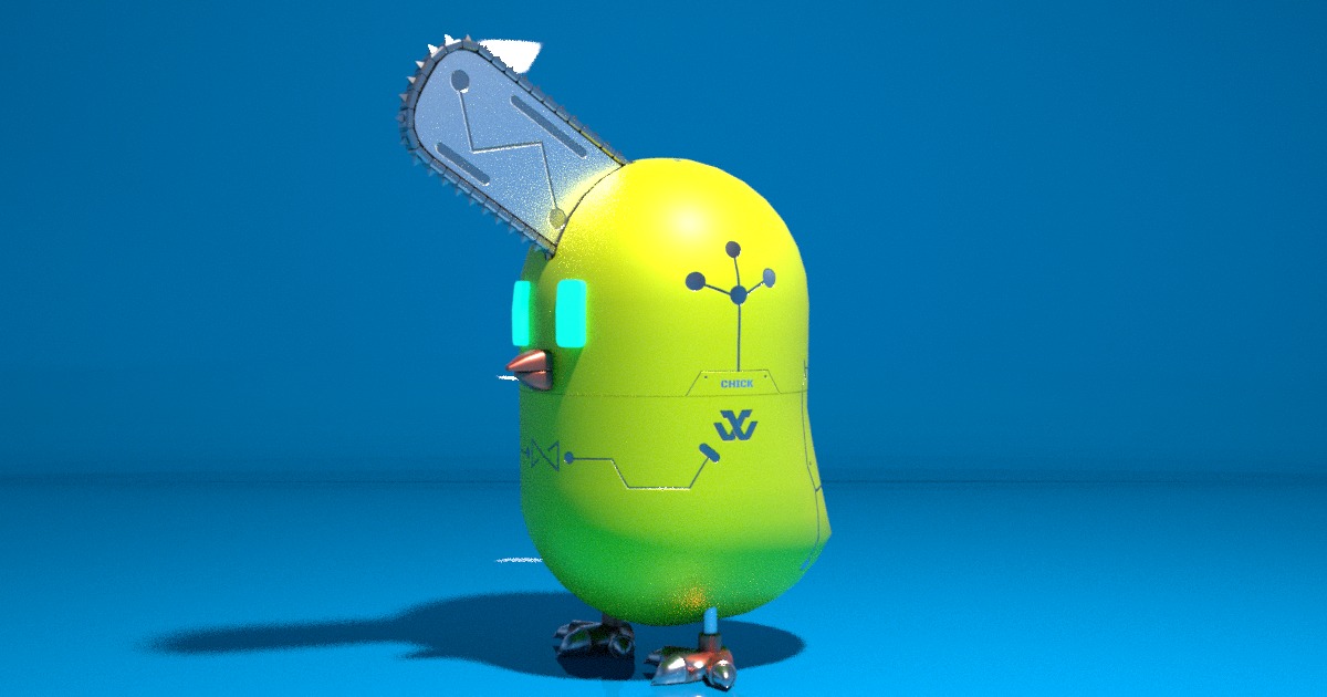 Chainsaw Chick | 3D 机器人 | Unity Asset Store