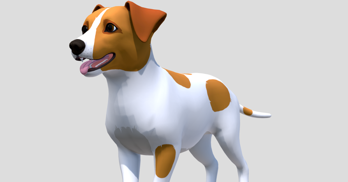 Cartoon Dog - Jack Russell Terrier | 3D Animals | Unity Asset Store
