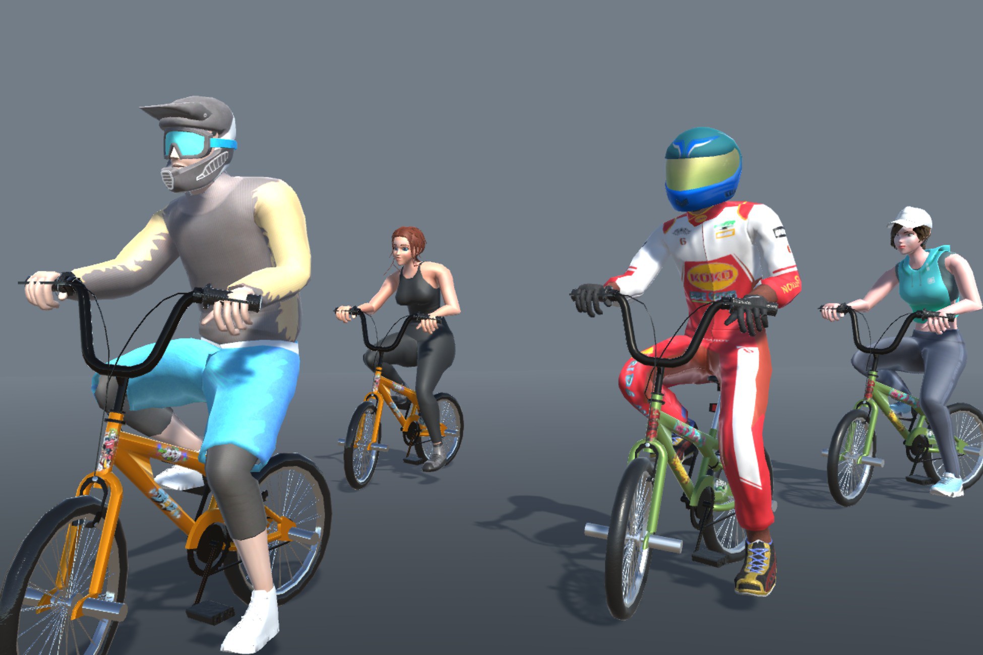 BMX Actions SA | 3D Animations | Unity Asset Store