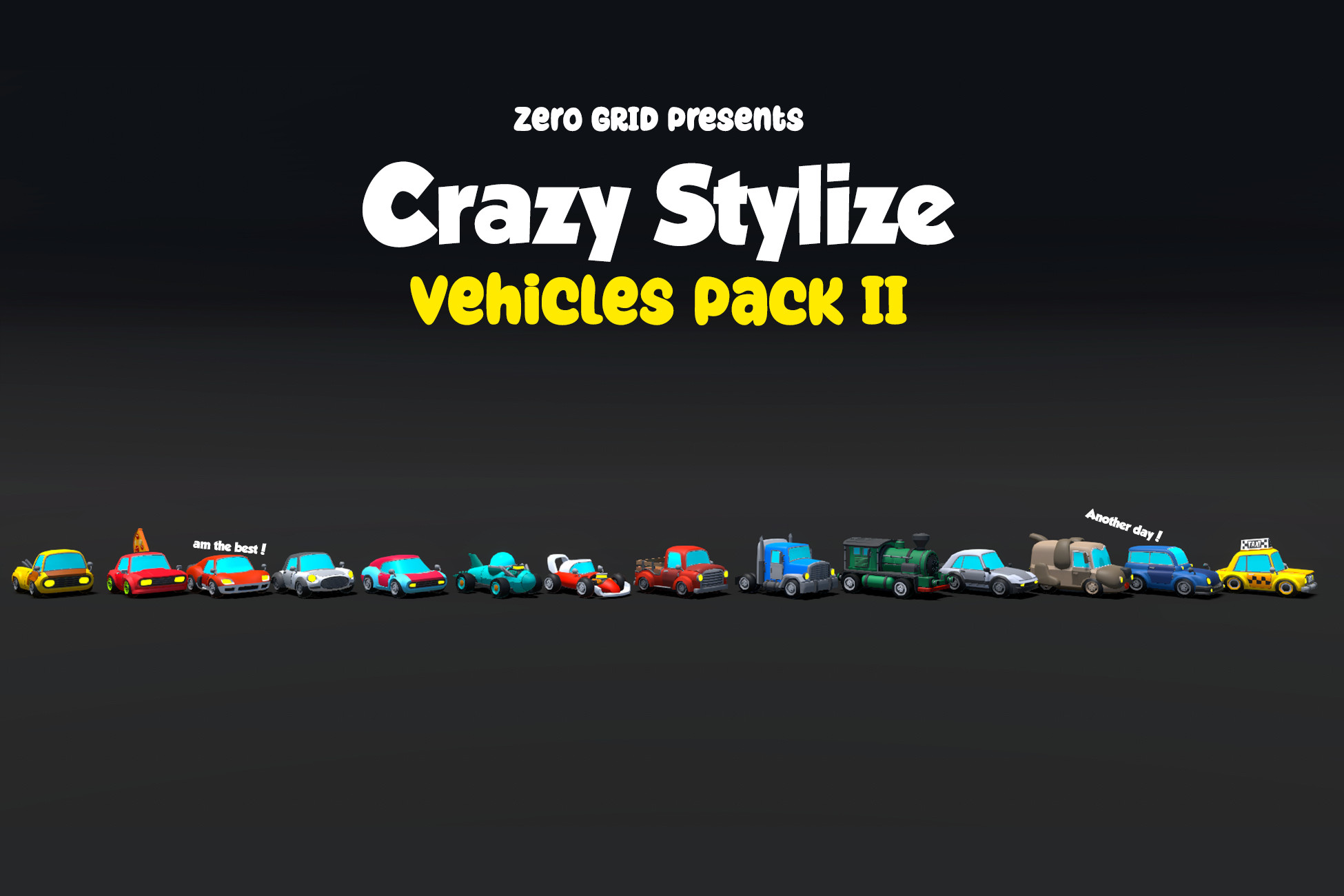 Cars Pack 02 - Low Poly | 3D Land | Unity Asset Store