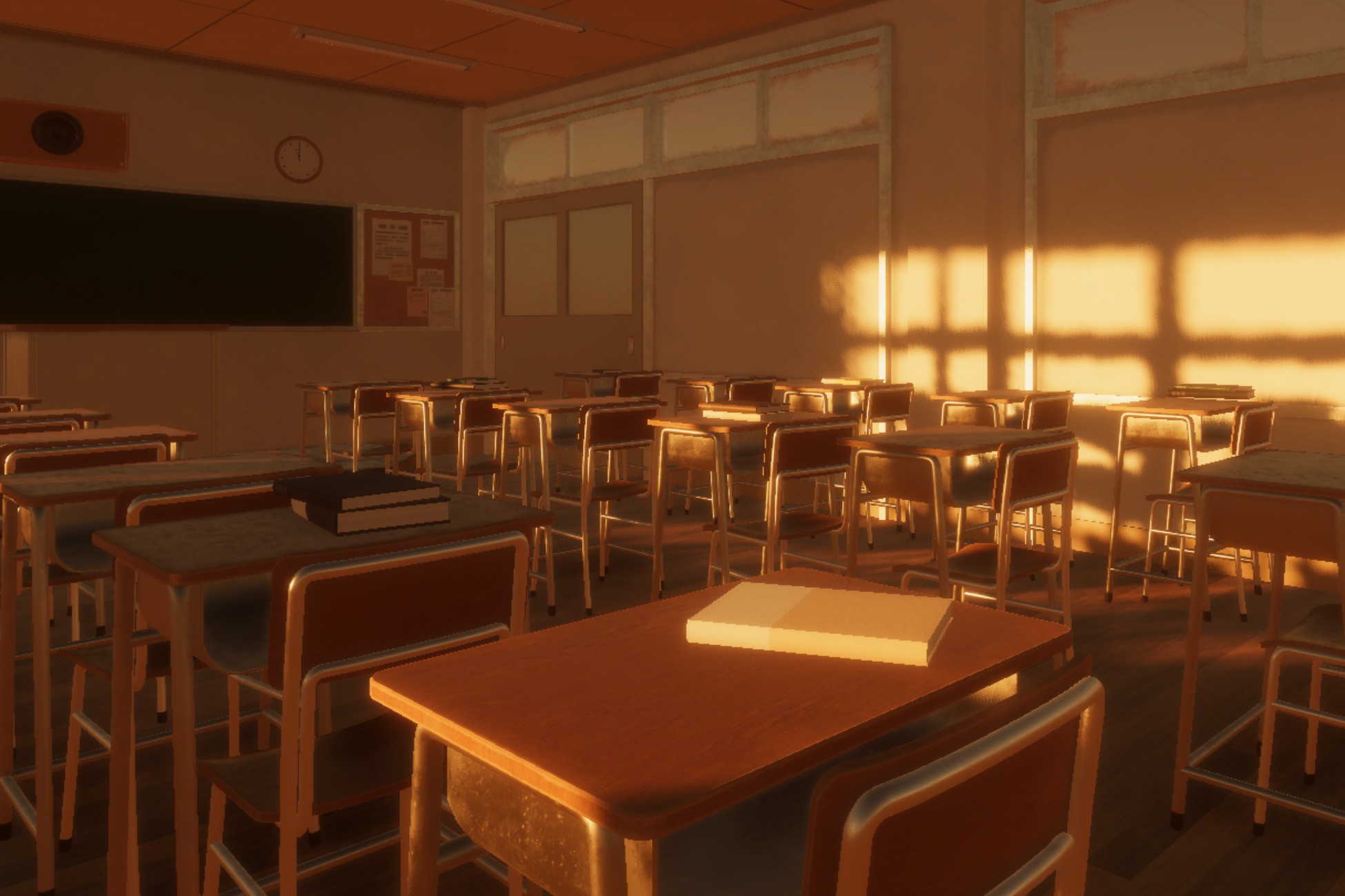 Japanese School Classroom Pack | 3D Environments | Unity Asset Store