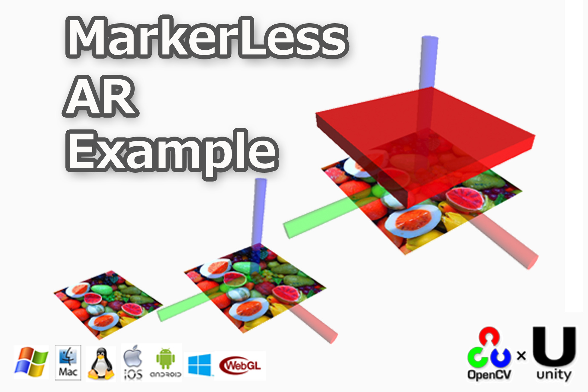 MarkerLess AR Example | Unity AssetStoreまとめ 割引情報 beta