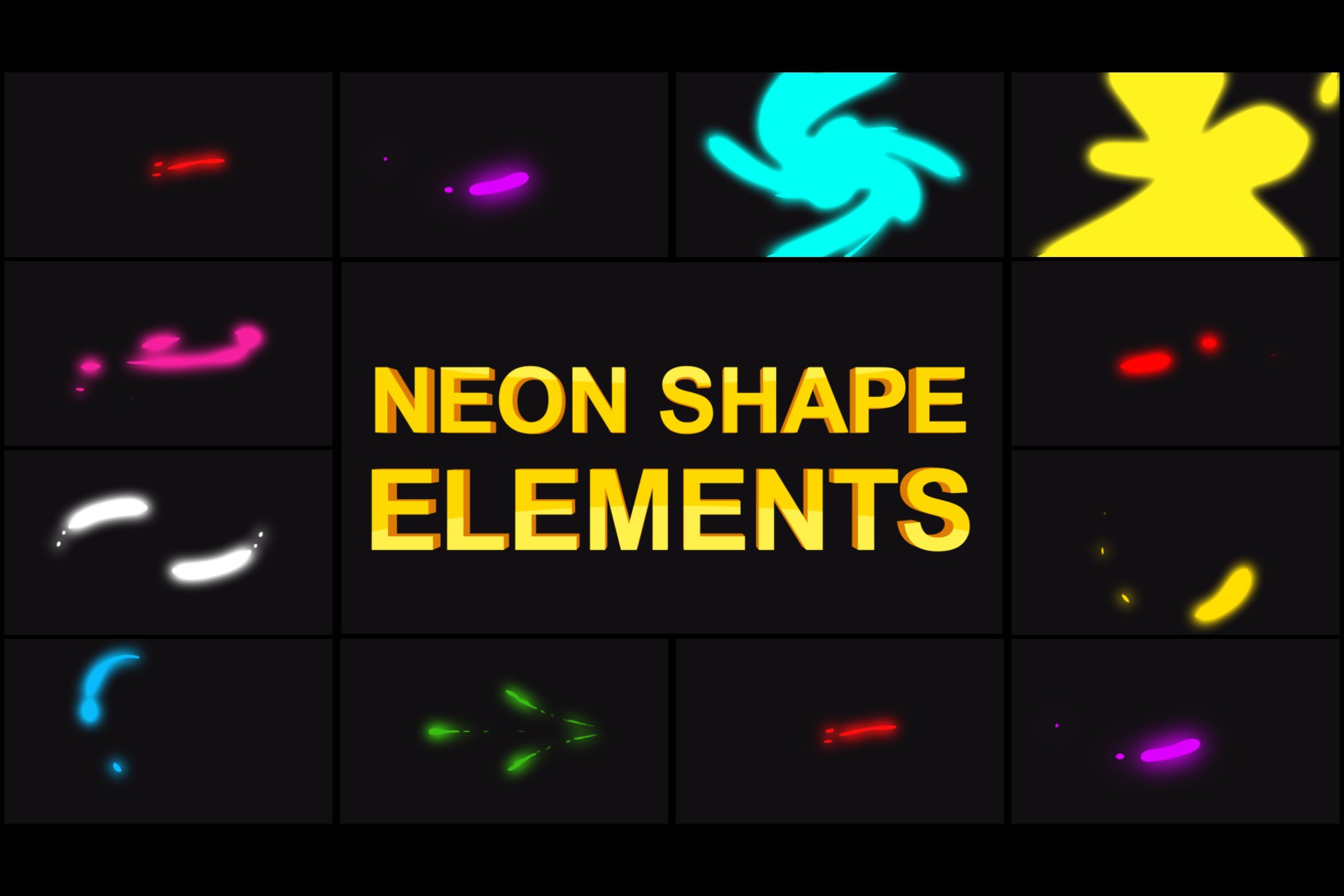 Neon Shape Elements | VFX | Unity Asset Store