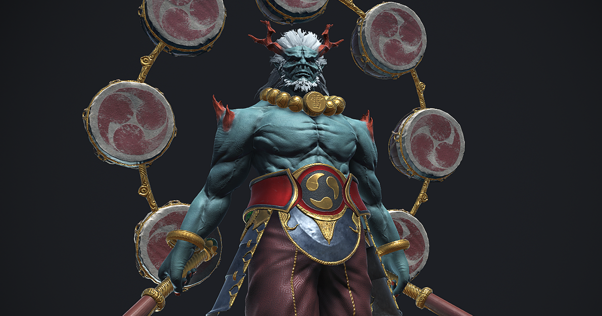 Raijin - God of Thunder | Characters | Unity Asset Store