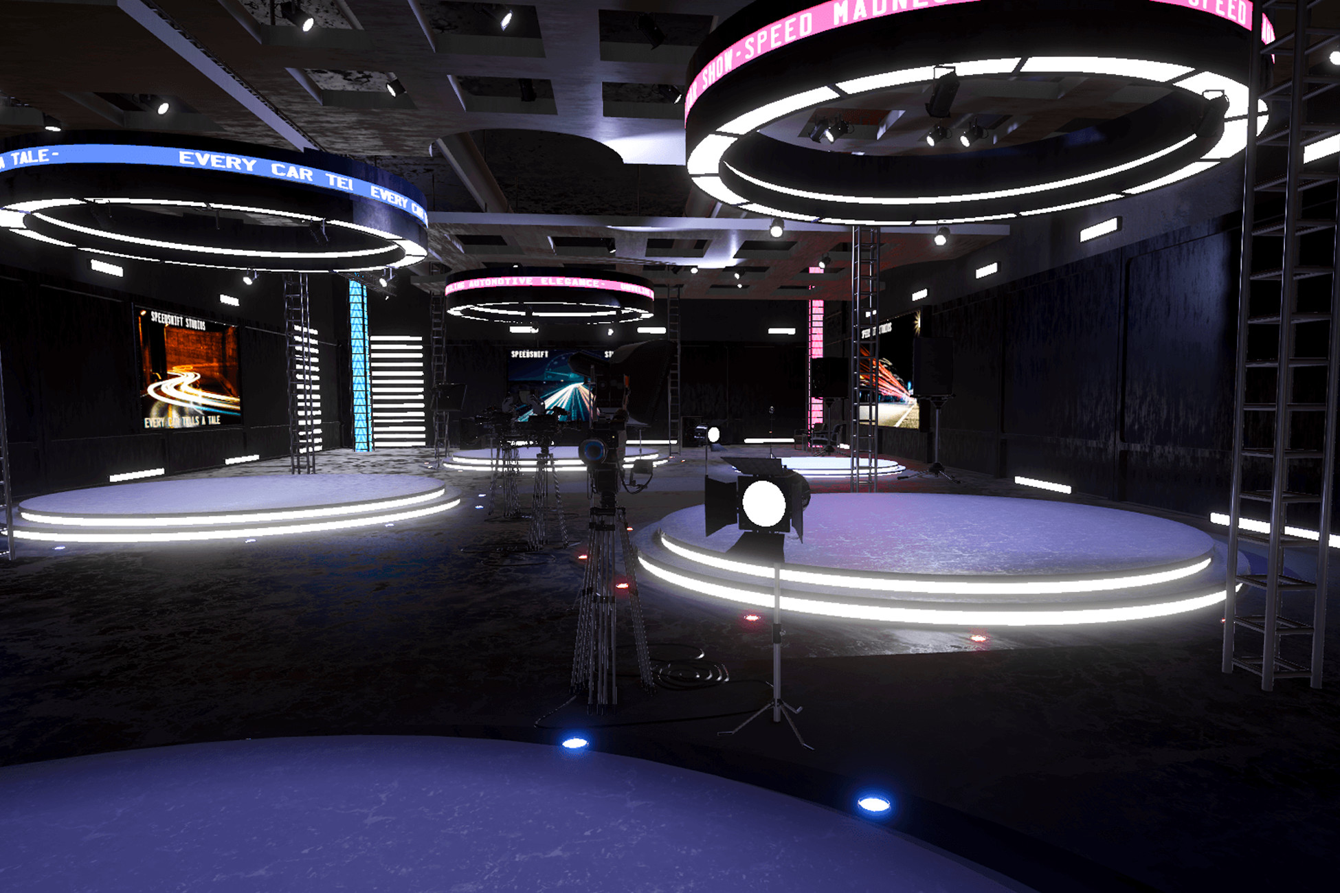 Speed Shift Showroom | 3D Urban | Unity Asset Store