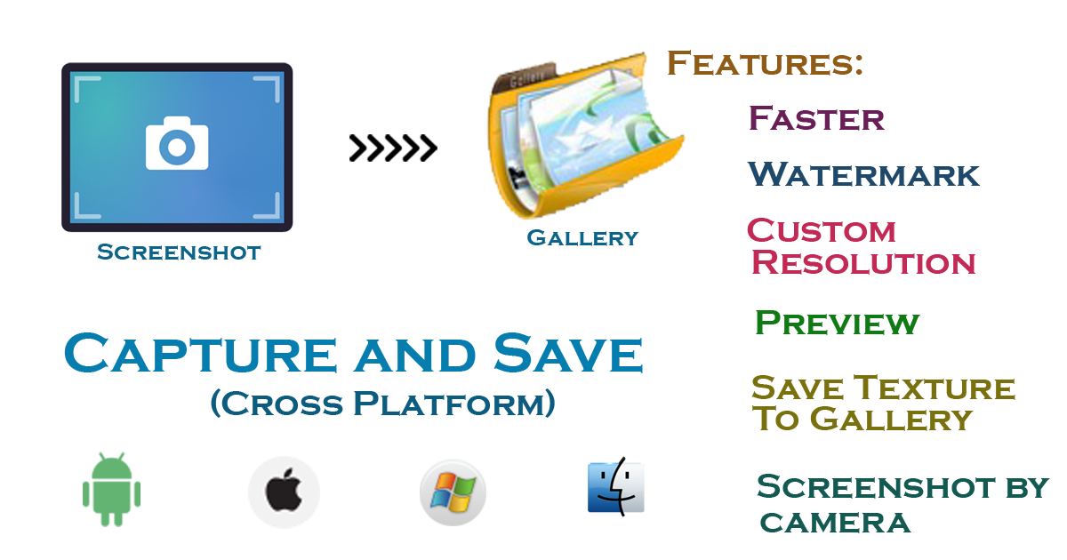 Capture and Save (Pro) | Integration | Unity Asset Store