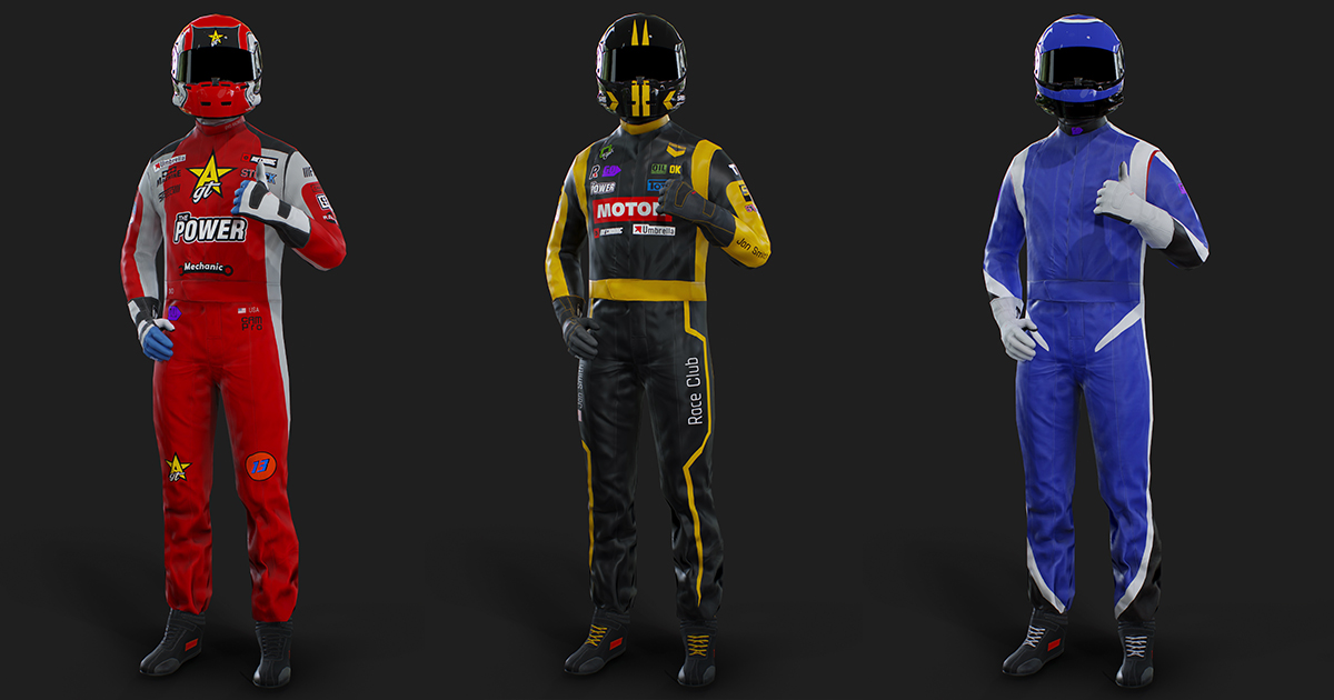 Lowpoly Driver | 3D 캐릭터 | Unity Asset Store