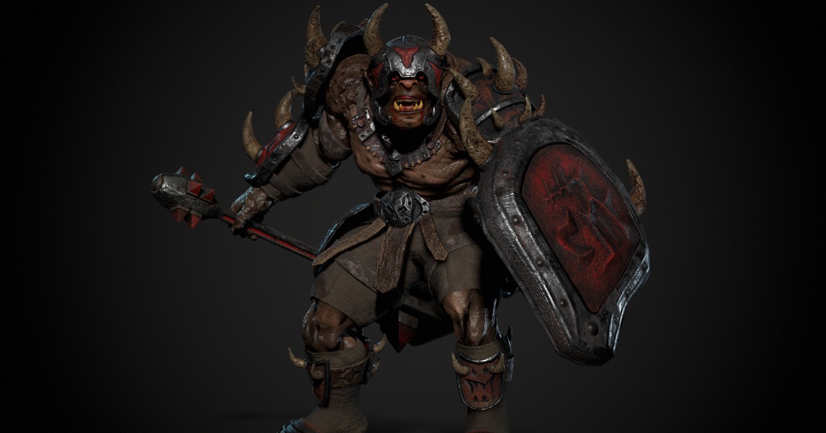 Ogre 2 | 3D Creatures | Unity Asset Store
