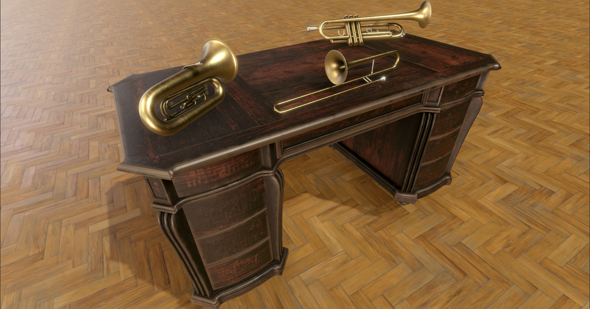 Brass Instruments | 3D 소품 | Unity Asset Store