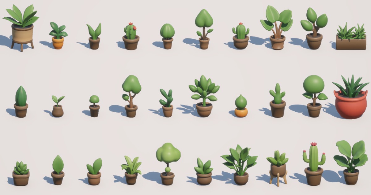 3D Plant Mega Pack | 3D Plants | Unity Asset Store