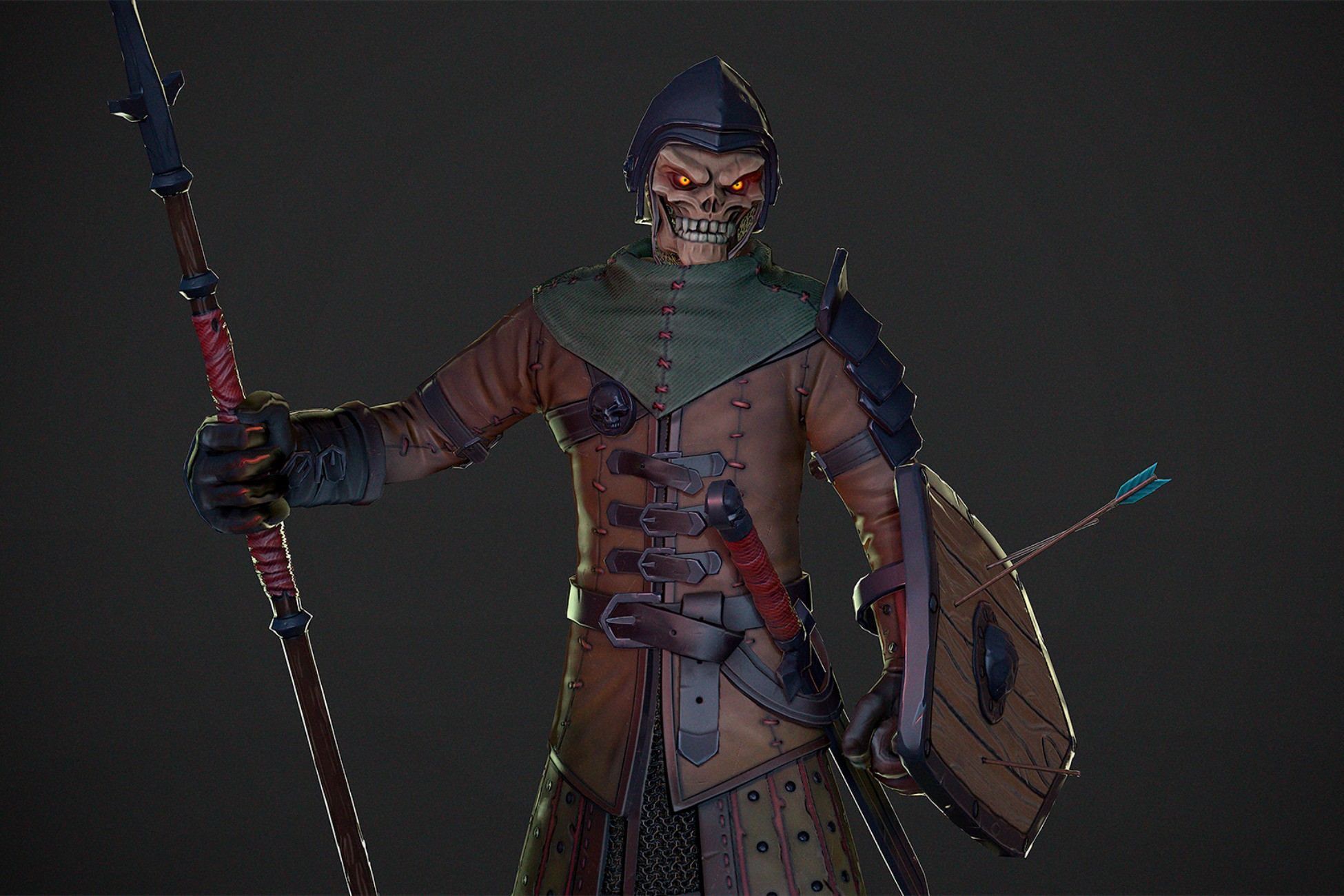 Skeleton_Spearman | 角色 | Unity Asset Store